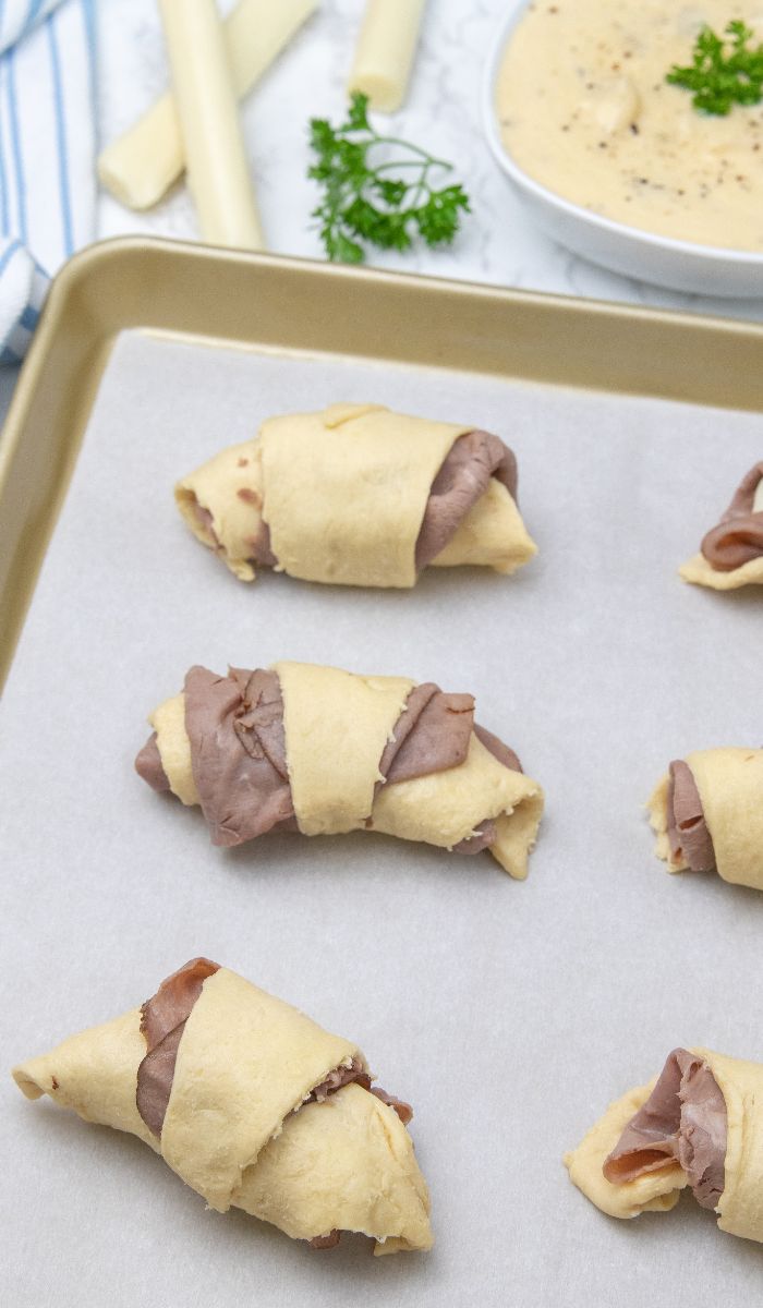 French Dip Crescent Rolls - An Easy Kid Friendly Dinner
